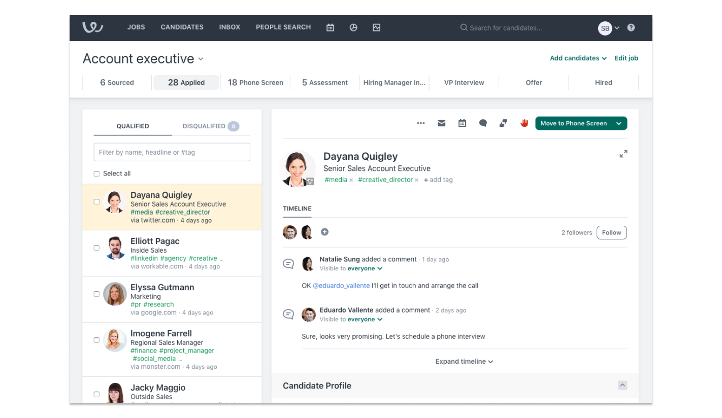 10 Best Recruiting Software for Small Businesses in 2025